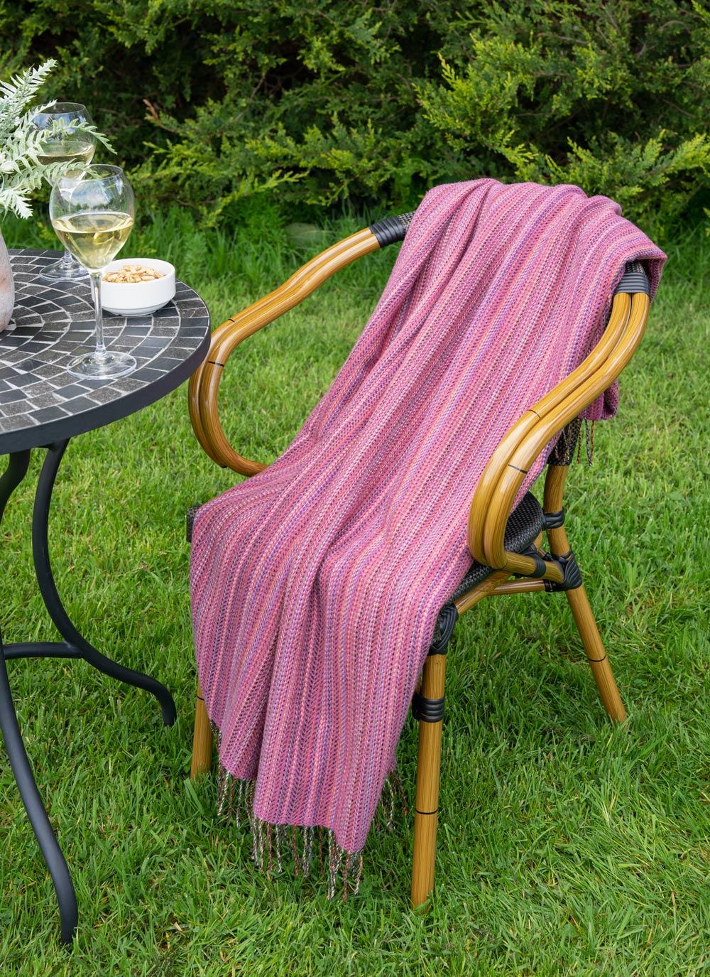 Peony Tweed Wool Throw | Blarney