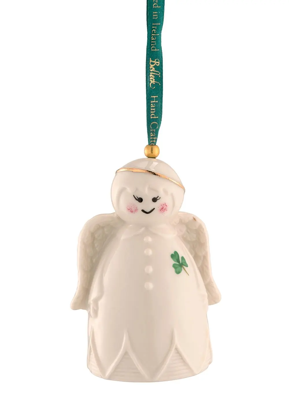 Belleek Angel Bell Ornament | Blarney
