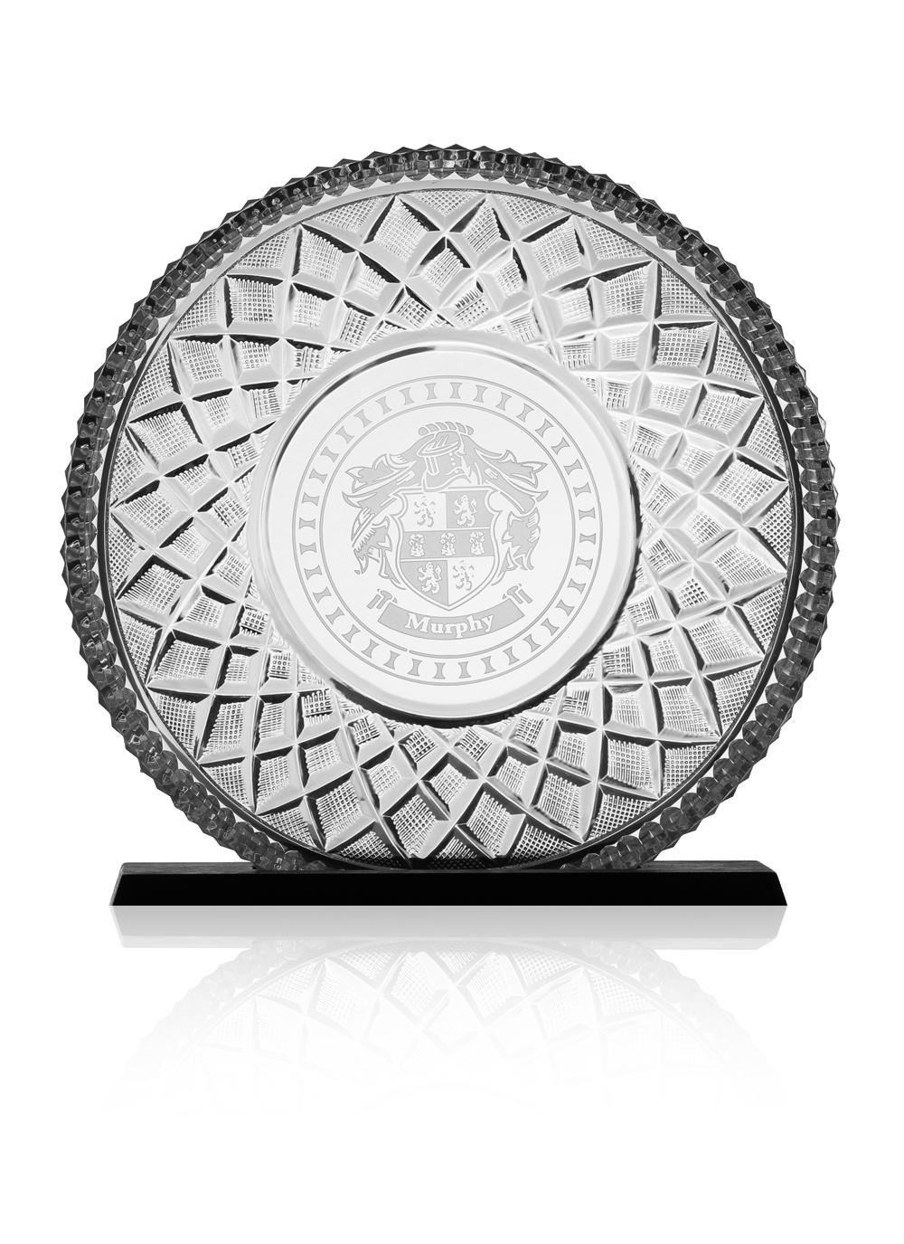 Emerald Crystal | 9 Inch Personalized Plate | Blarney