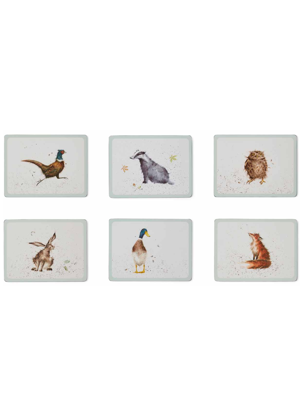 Forest Friends Placemats - Set of 6 | Blarney