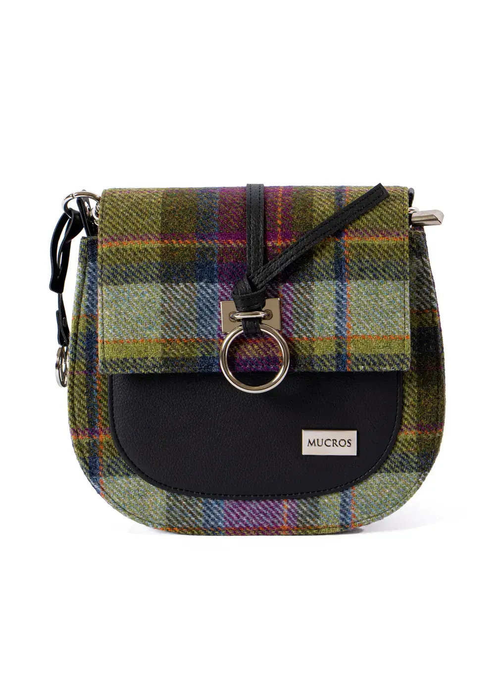 Mucros Grace Tweed Bag in Green | Blarney
