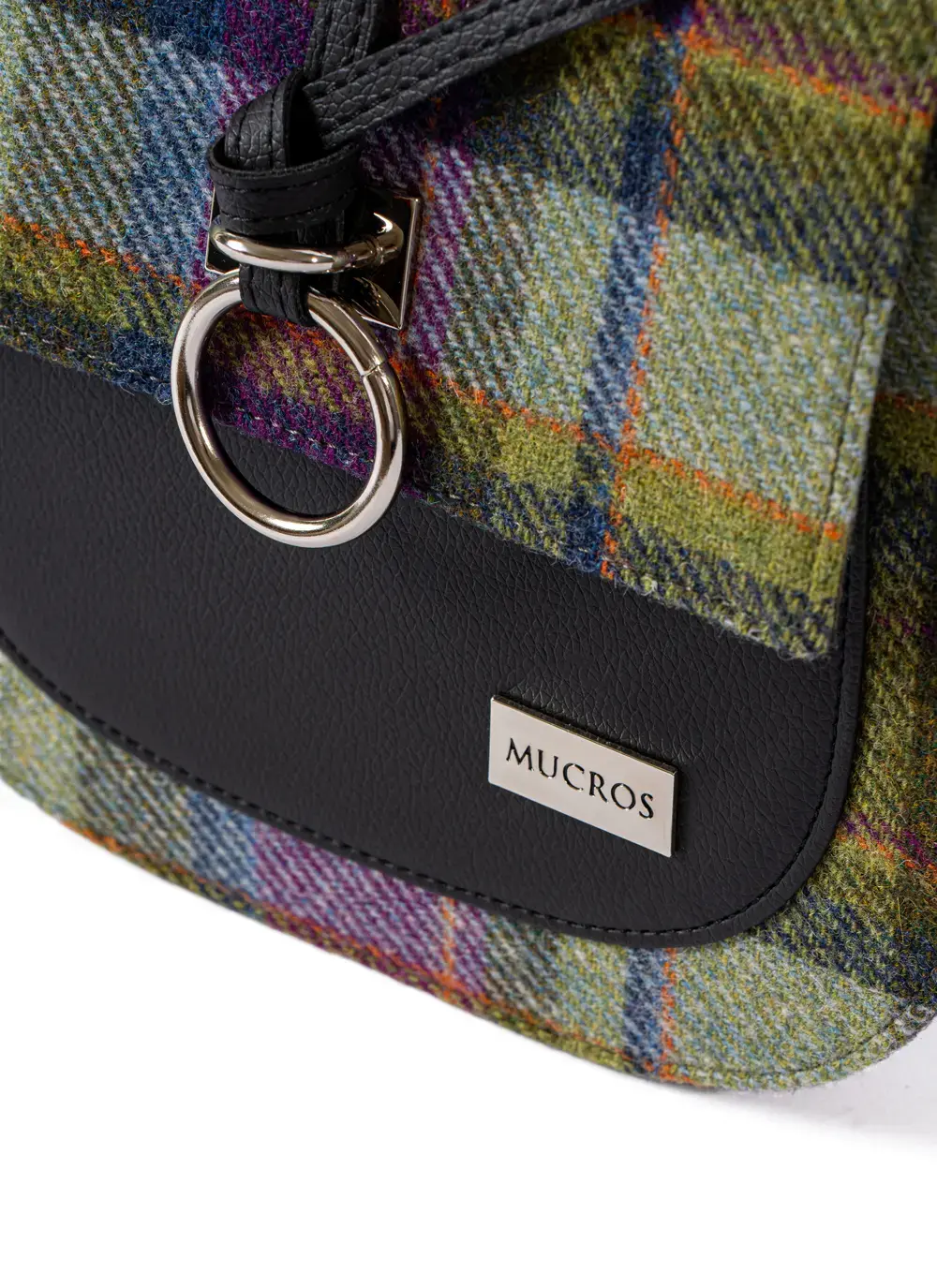 Mucros Grace Tweed Bag in Green | Blarney