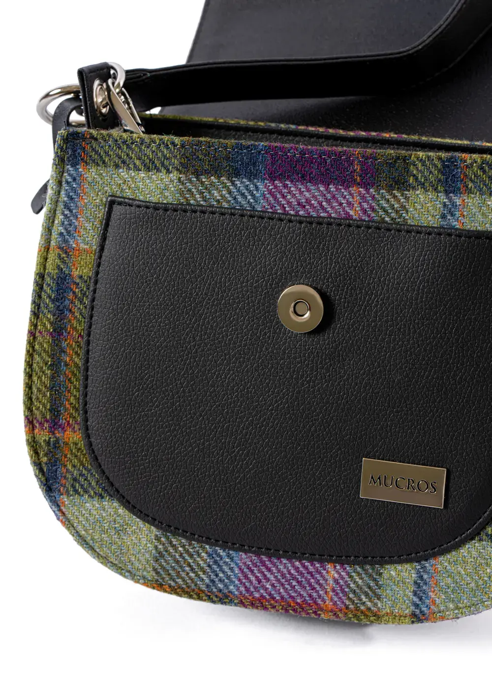 Mucros Grace Tweed Bag in Green | Blarney