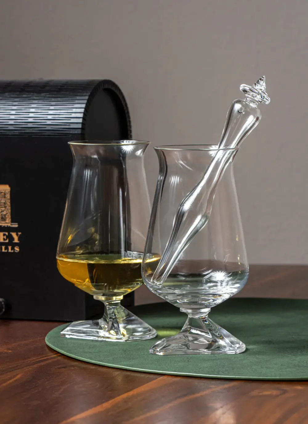 Set of 2 Whiskey Glasses & Water Dropper Set | Blarney