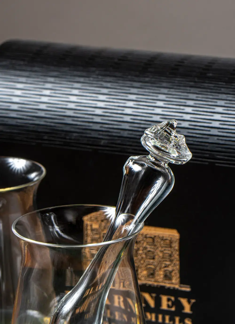 Set of 2 Whiskey Glasses & Water Dropper Set | Blarney