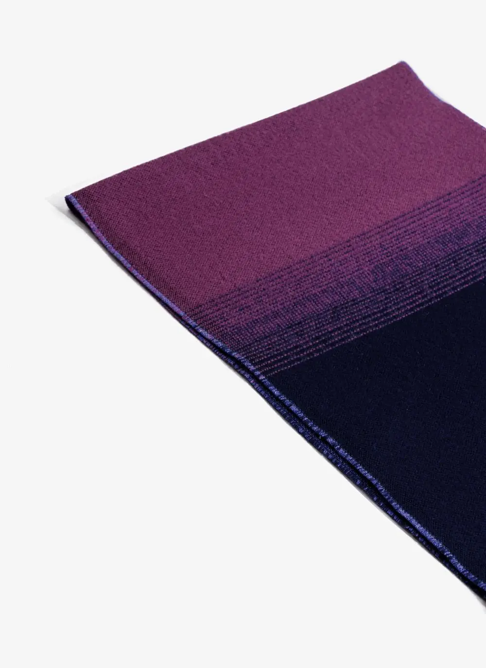 Reversible Country Scarf in Purple Shadow | Blarney