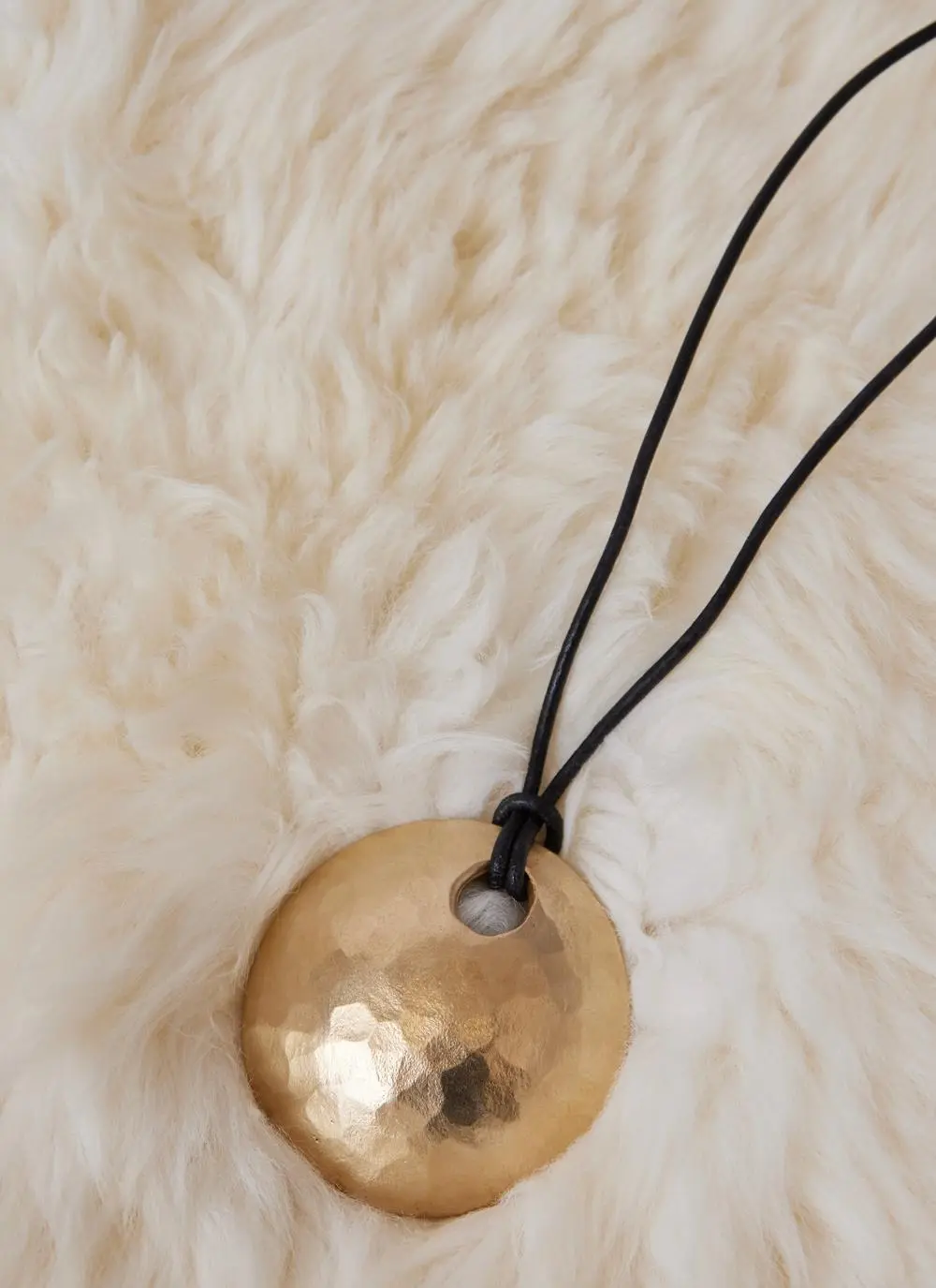 An Gobha Brass Sun Pendant | Contemporary Irish Jewelry | Blarney