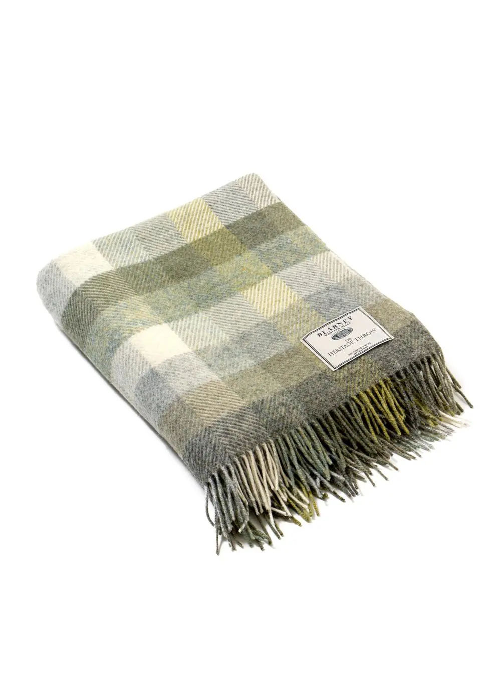 Connemara Check Highland Wool Throw | Blarney
