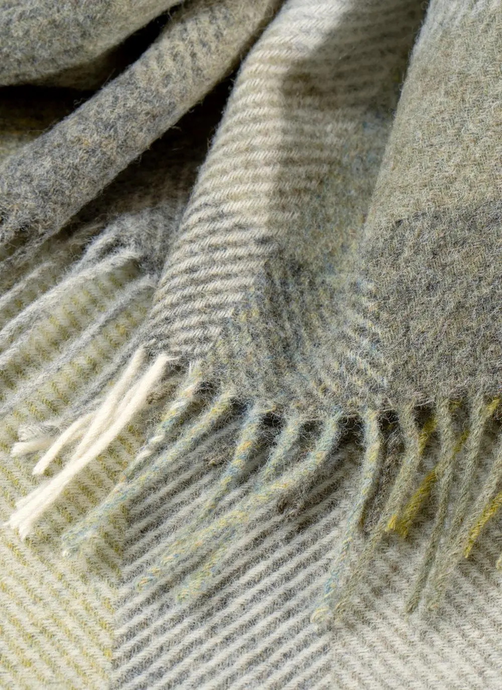 Connemara Check Highland Wool Throw | Blarney