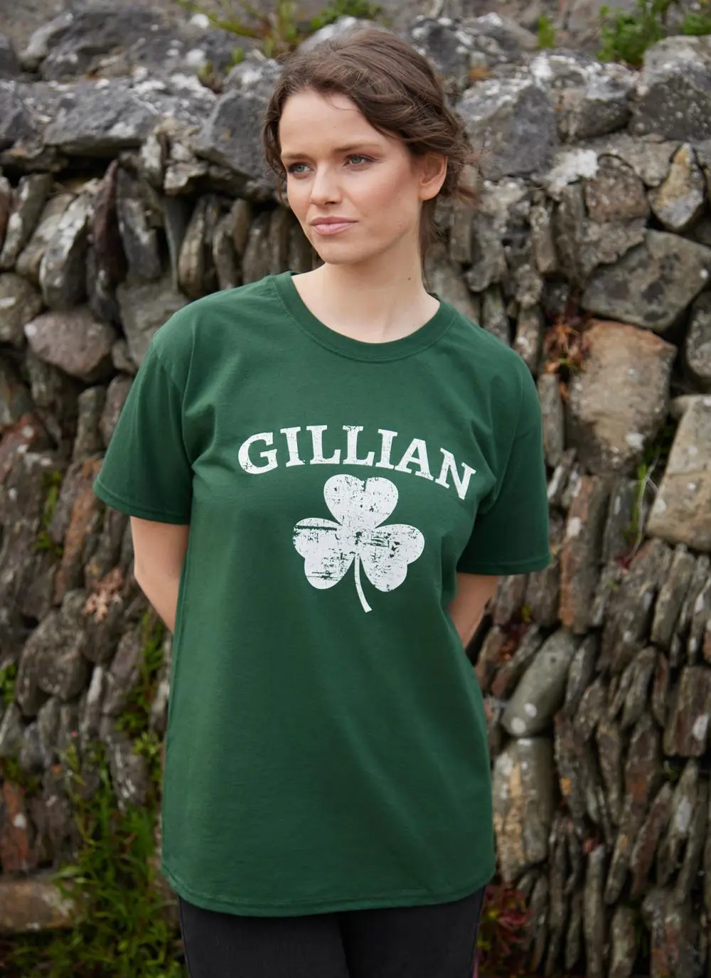 Unisex Personalized Shamrock T-shirt | Blarney