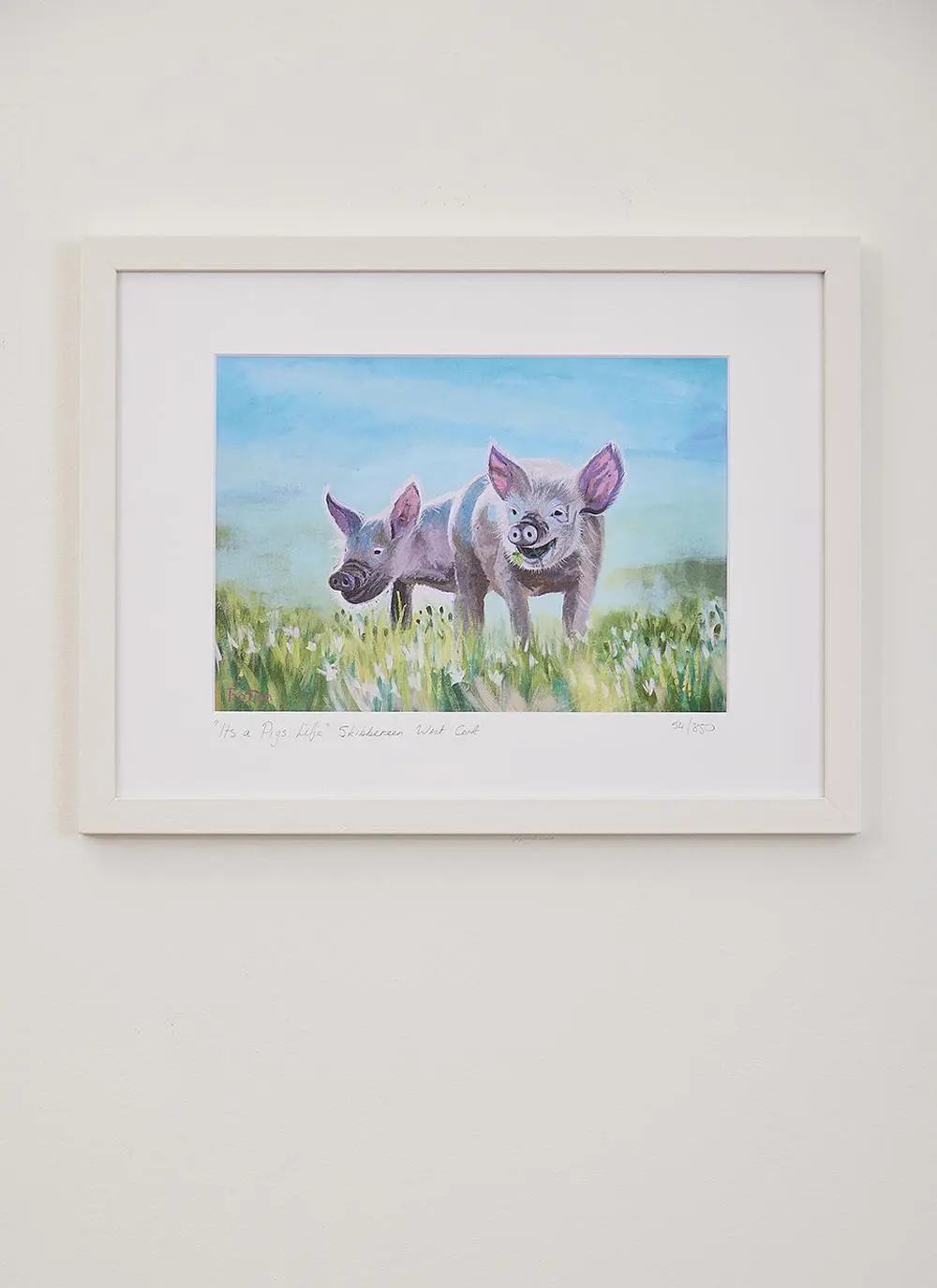 It's a Pig's Life Framed Print (17 x 13 inches) | Blarney