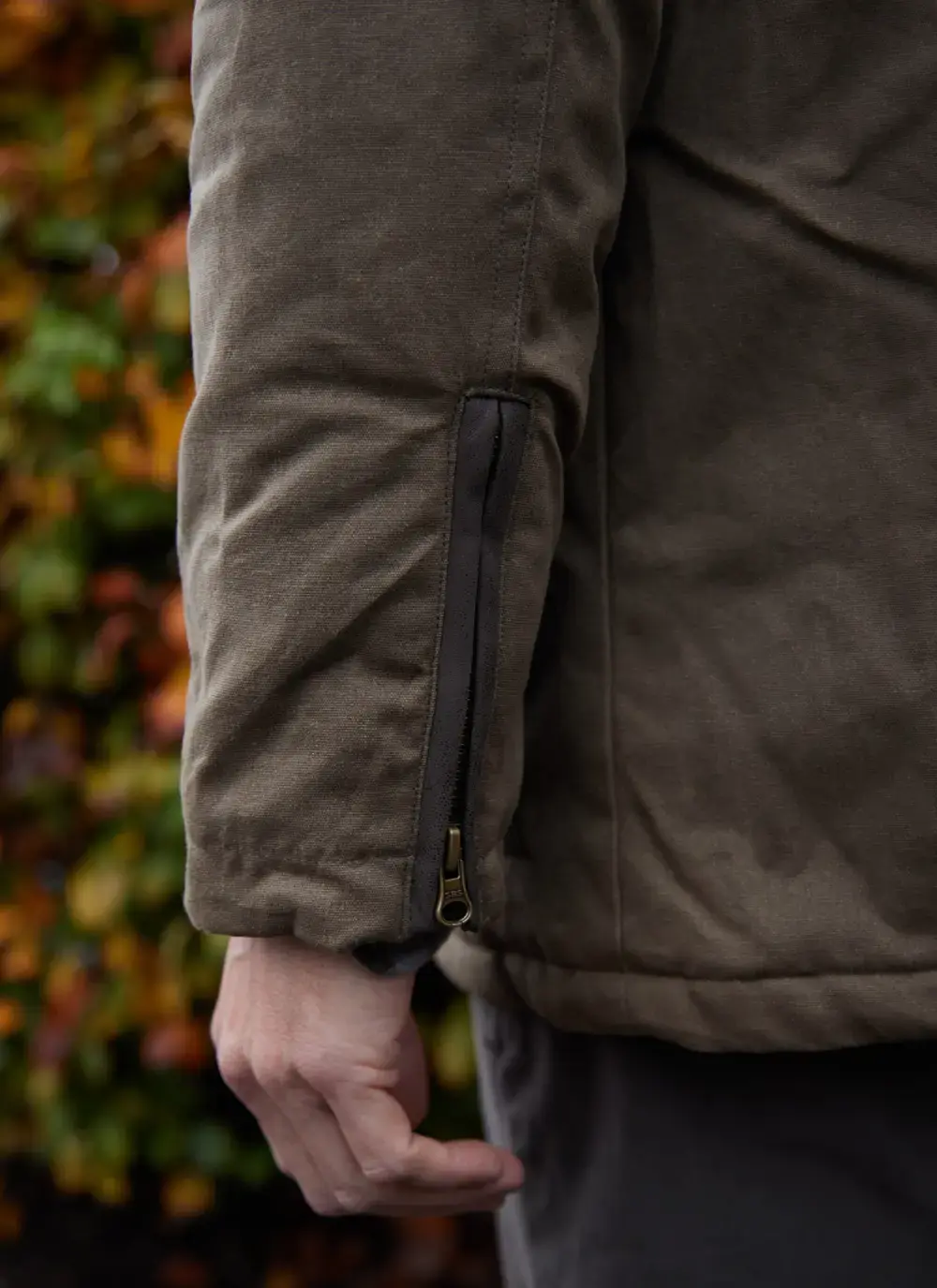 Balerno Waxed Barn Coat in Rock | Blarney