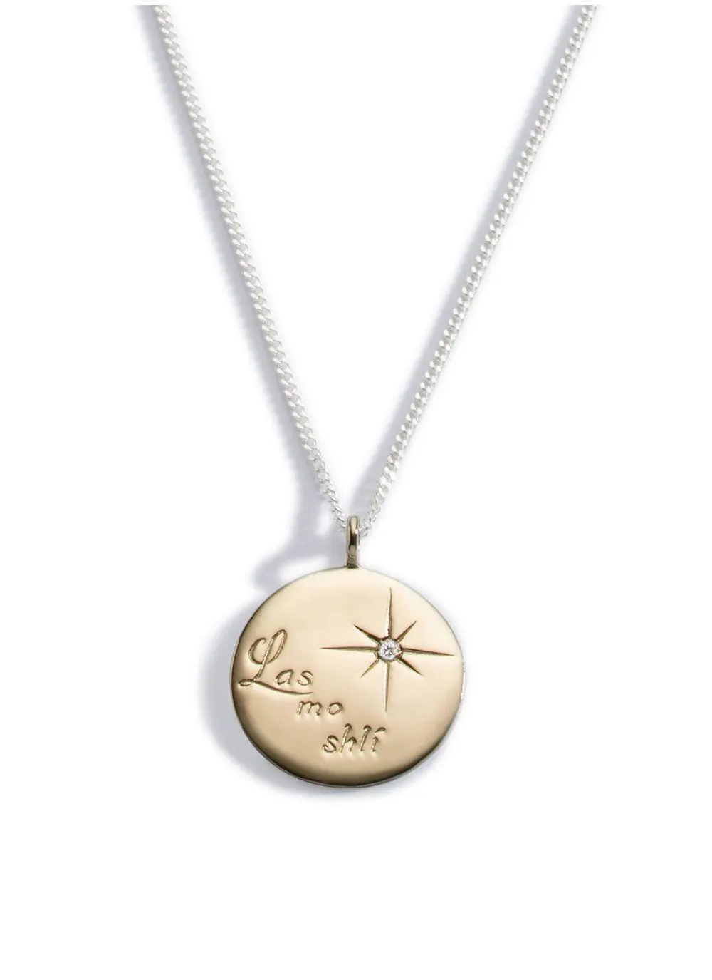 9ct Gold & Diamond Light My Way Large Pendant | Enibas | Blarney