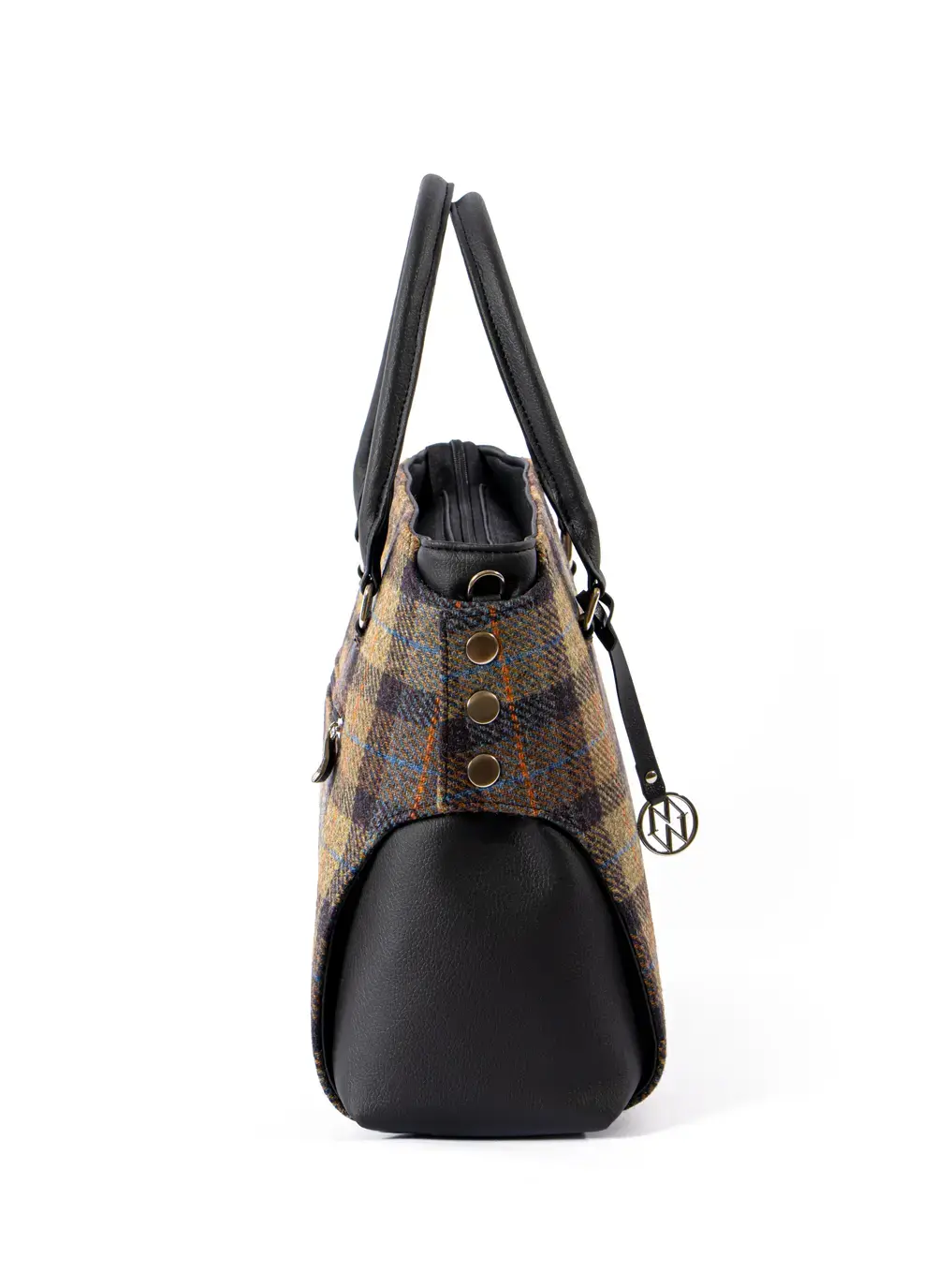 Mucros Emily Handbag in Green Check | Blarney