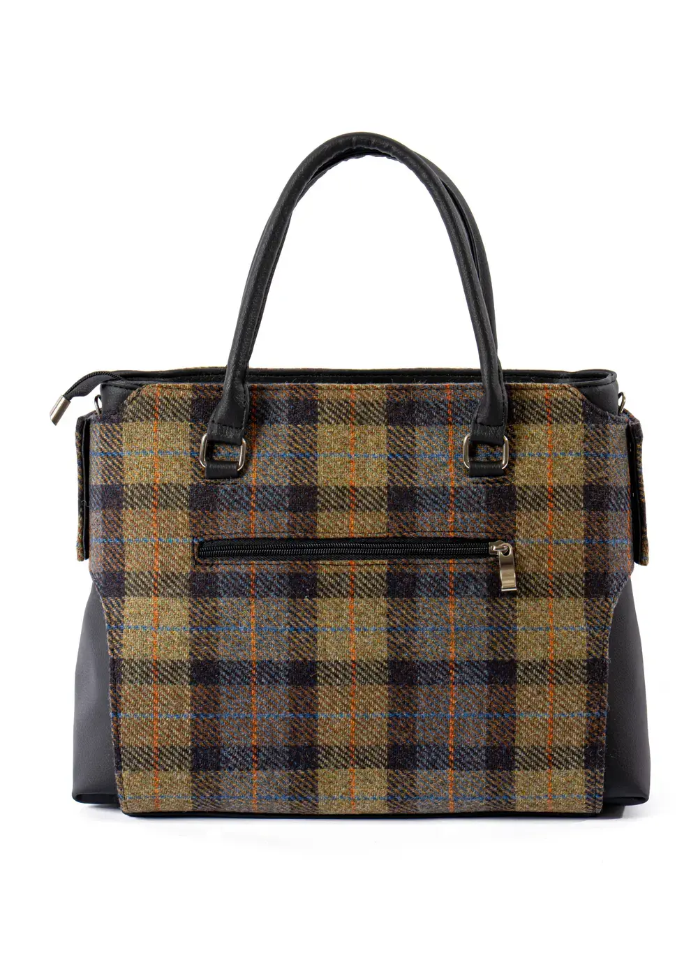 Mucros Emily Handbag in Green Check | Blarney