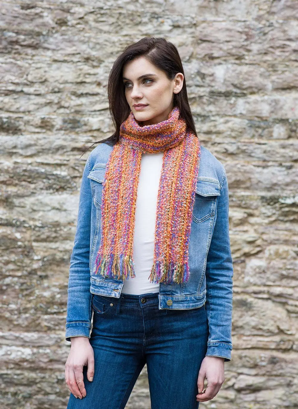 Mucros Mohair Viscose Scarf | Blarney