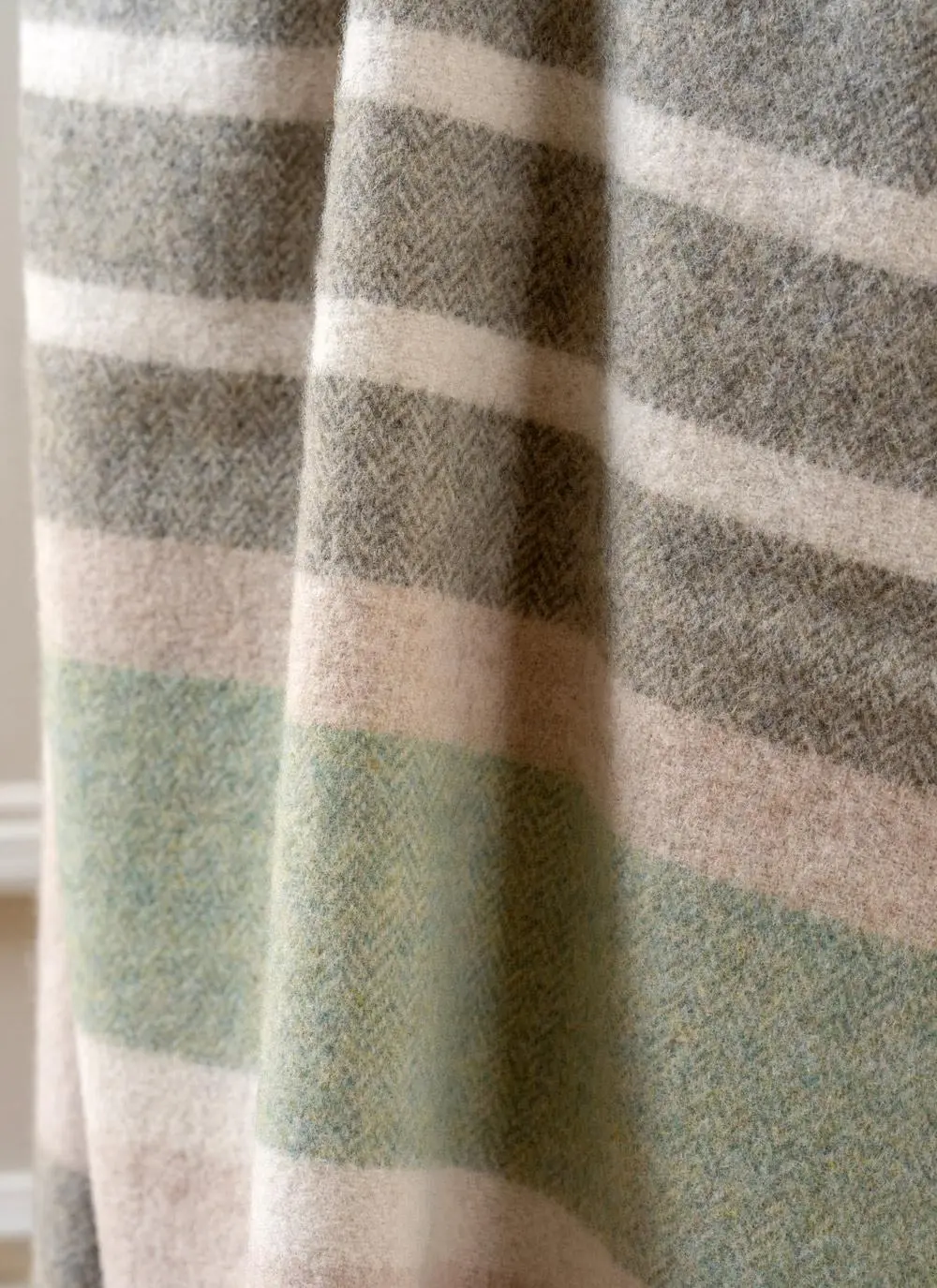 Sand Dune Large Lambswool Throw | Made in Ireland | Blarney
