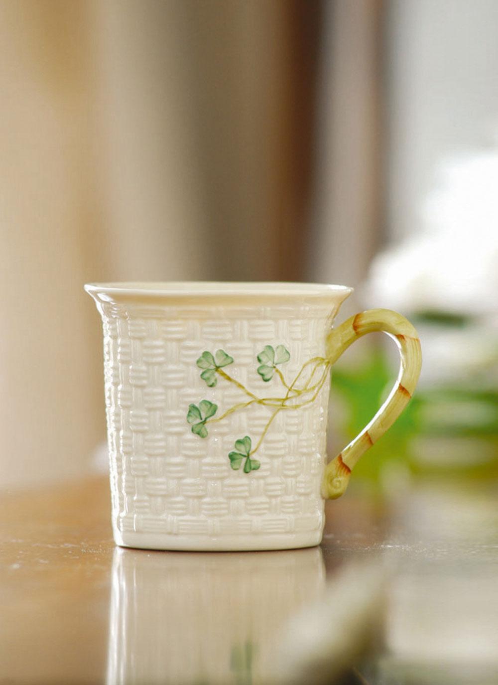 Belleek | Shamrock Mug | Blarney