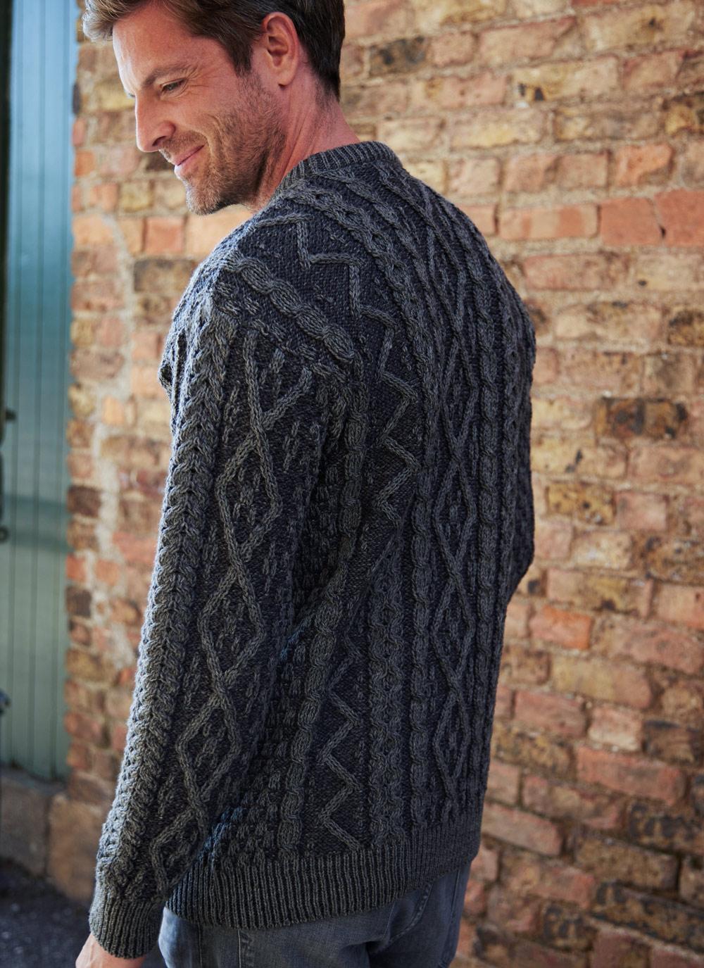 Plaited Crew Neck Sweater | Blarney