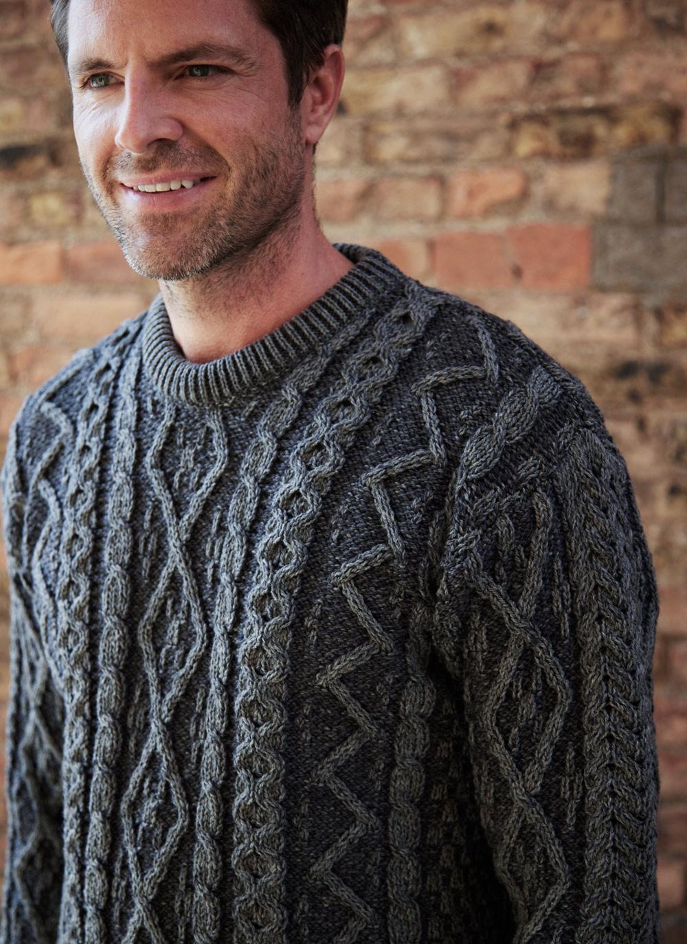Plaited Crew Neck Sweater | Blarney
