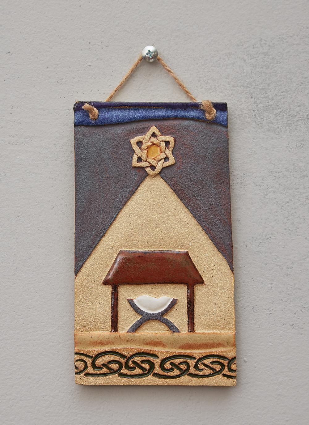 Michelle Butler Ceramics Nativity Plaque | Blarney