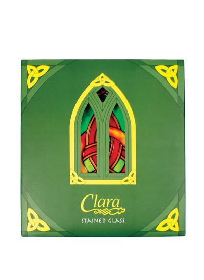 Stained Glass Claddagh Ring Arch Suncatcher | Blarney