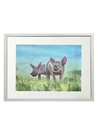 It's a Pig's Life Framed Print (17 x 13 inches) | Blarney