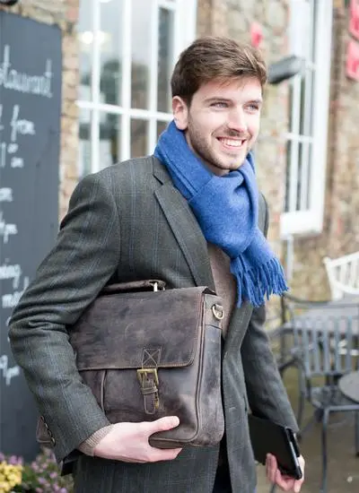 Men's Leather Satchel | Blarney