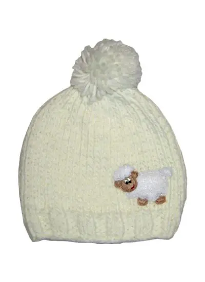 Kid's Knitted Sheep Hat | Blarney