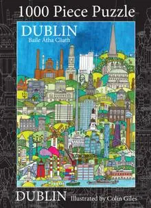 1000 Piece Dublin Jigsaw Puzzle | Irish Toys | Blarney