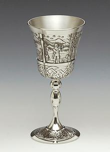 Mullingar Pewter Celtic & Kells Goblet Set Of 2 | Blarney