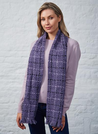 Women's Scarves - Tartan Check, Celtic, Infinity, Honeycomb | Blarney